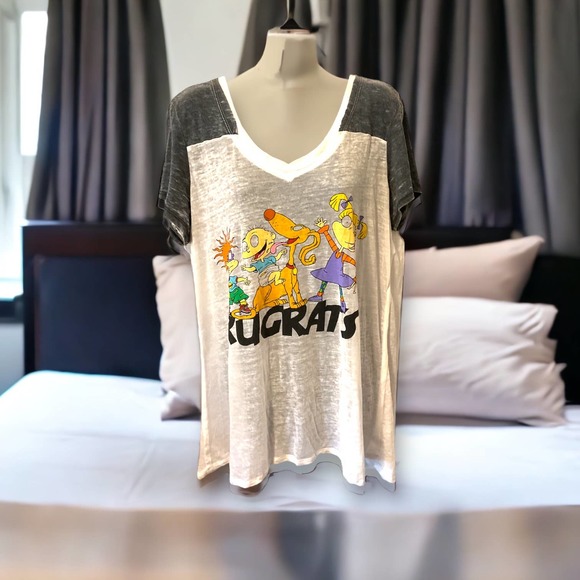 Nickelodeon | Intimates & Sleepwear | Nickelodian Rugrats Sleeper Tee ...